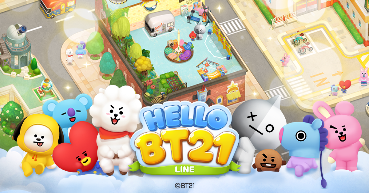 LINE HELLO BT21 官方網站